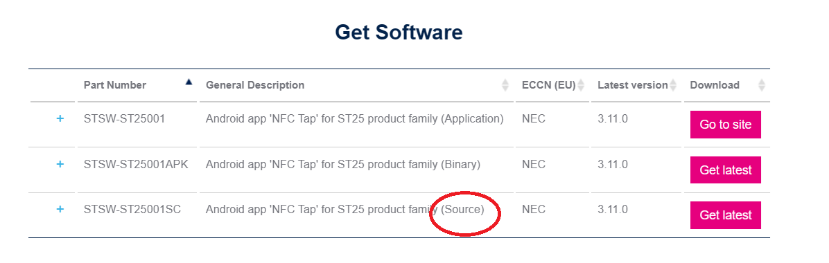 Solved: Regarding the official APP of ST25DV（NFC APP sourc... - STMicroelectronics Community