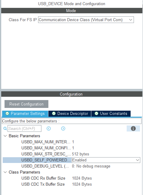 Stm32f373cct6 Usb Cdc Stmicroelectronics Community