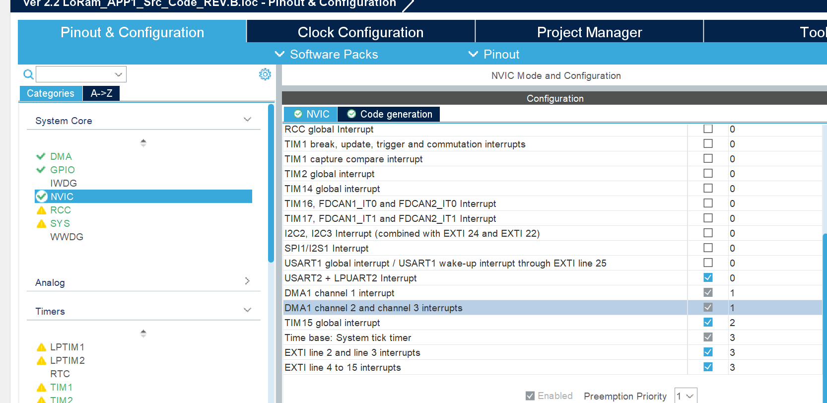 STM32G0B1 DMA Capture Delay Issue with TIM1 Input ... - STMicroelectronics Community