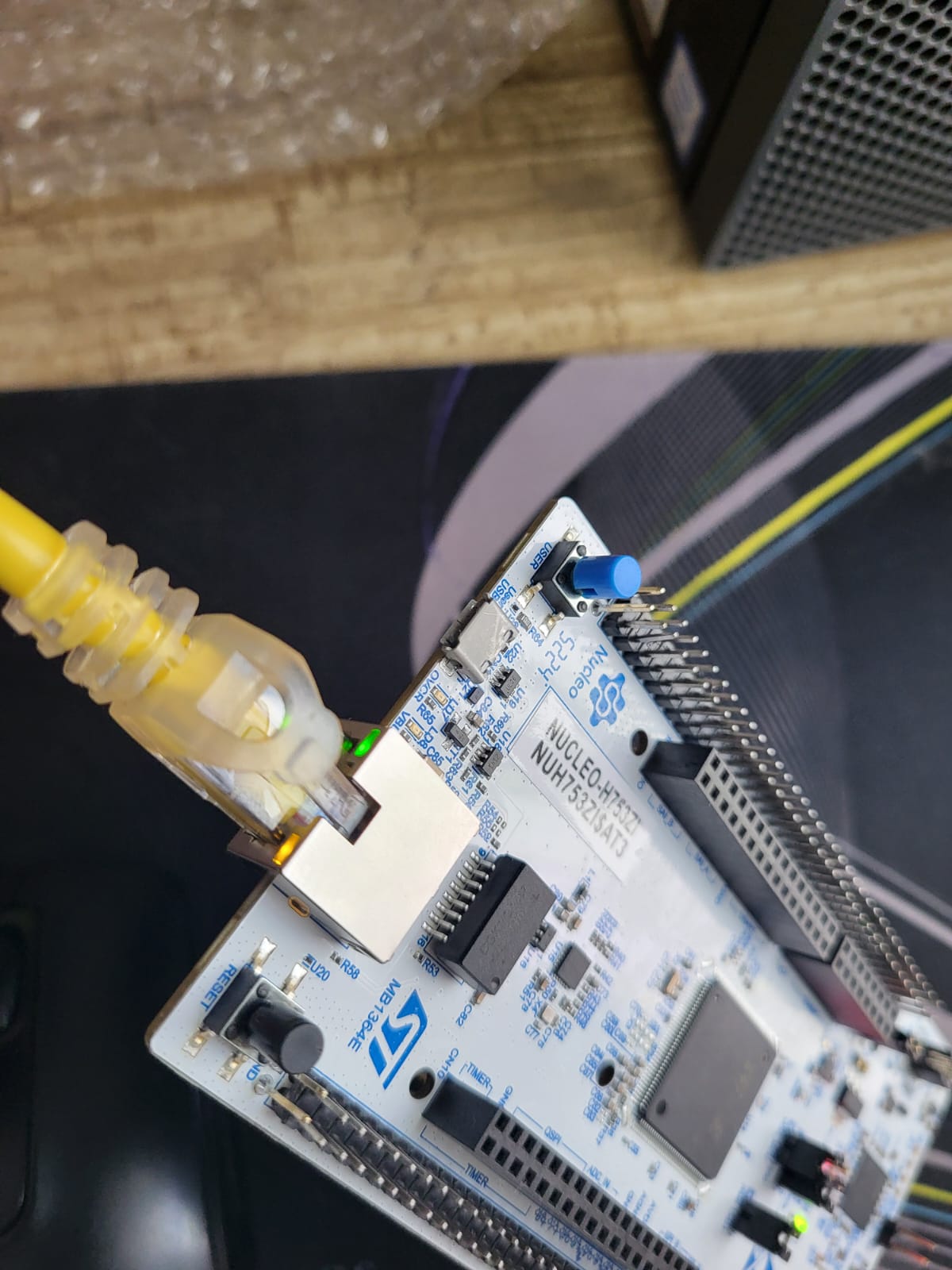 Solved: STM32H753 Ethernet Connection on NUCLEO-H753ZI is ... - STMicroelectronics Community