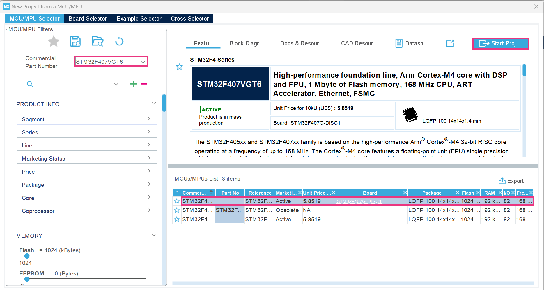 How to switch from one STM32 to another using STM3 ...