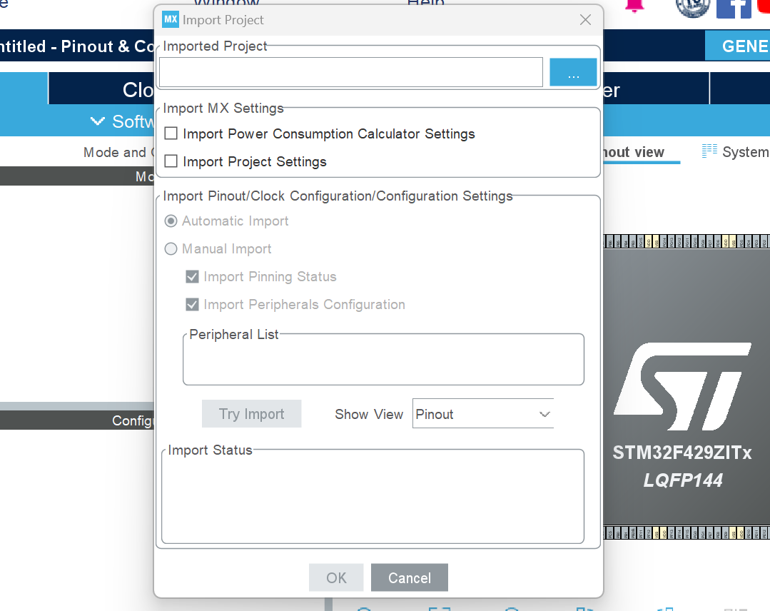 How to switch from one STM32 to another using STM3 ...