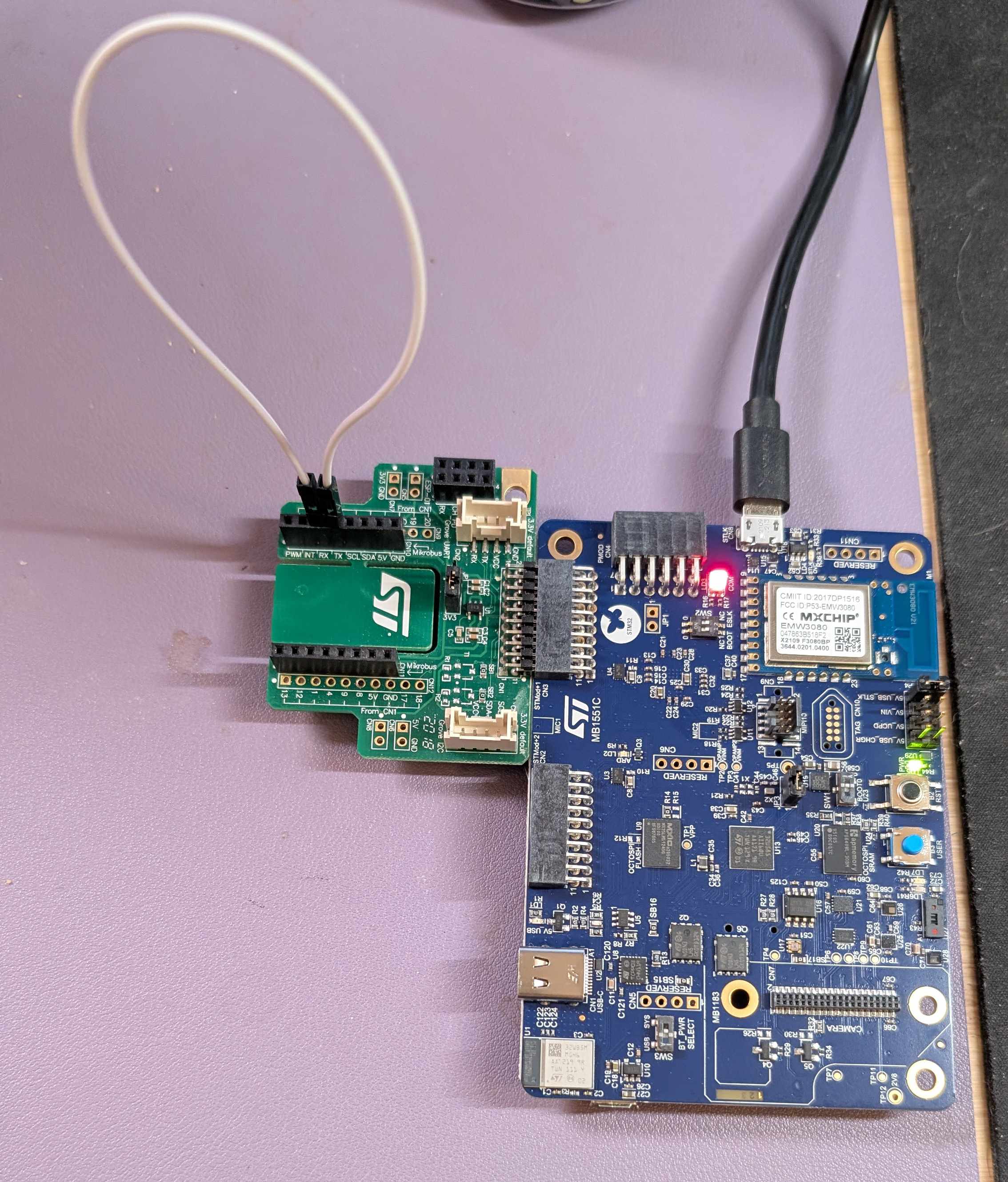 Solved: uart 2 and uart 3 not transmitting in B-U585I-IOT0 ...