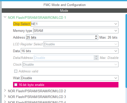 Solved: STM32H7 FMC and 16bits device - Page 2 - STMicroelectronics Community