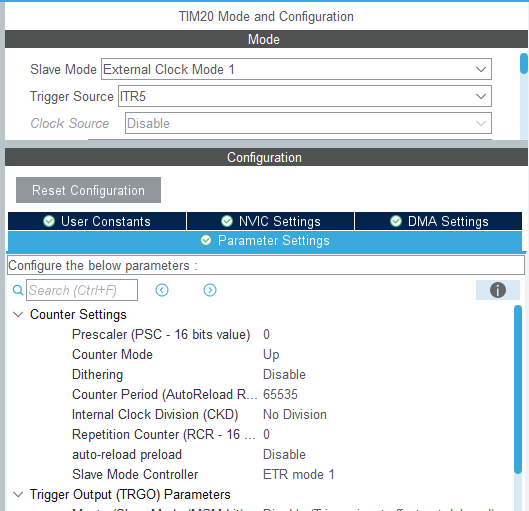 Solved: STM32G4 - Using both TIxFPx and Input capture mode... - STMicroelectronics Community