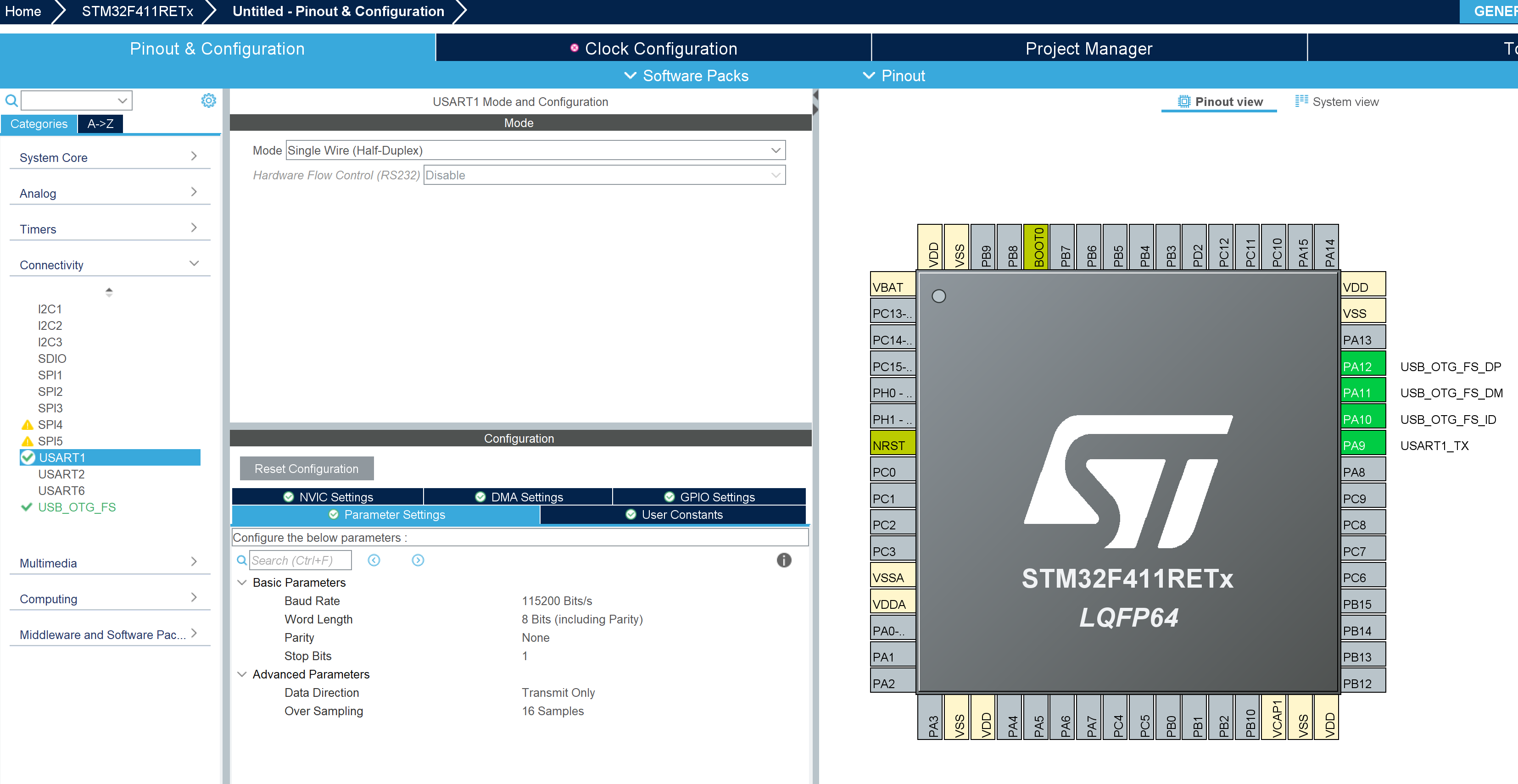 STM32F411 Software toggle between USB Host and USB... - STMicroelectronics Community