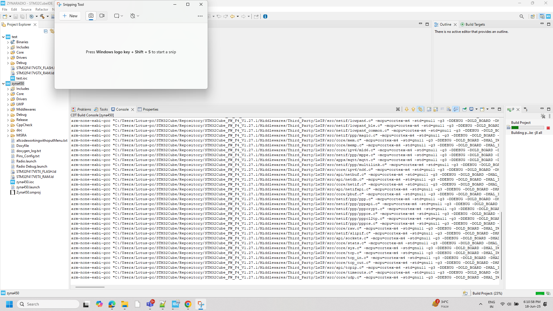 Stm32cube Ide Getting Slow Compilation Stmicroelectronics Community