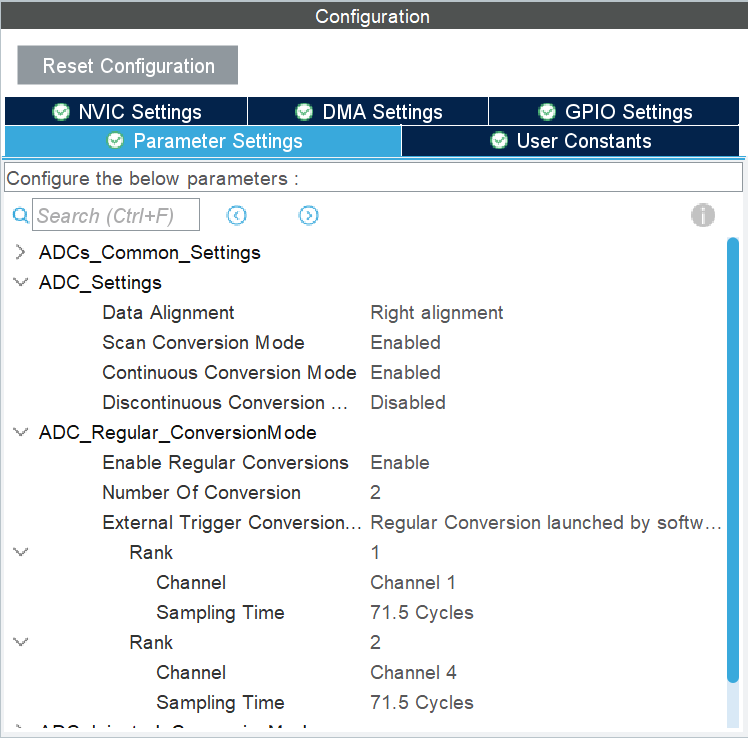 Solved: ADC multichannel using Interrupt - STMicroelectronics Community