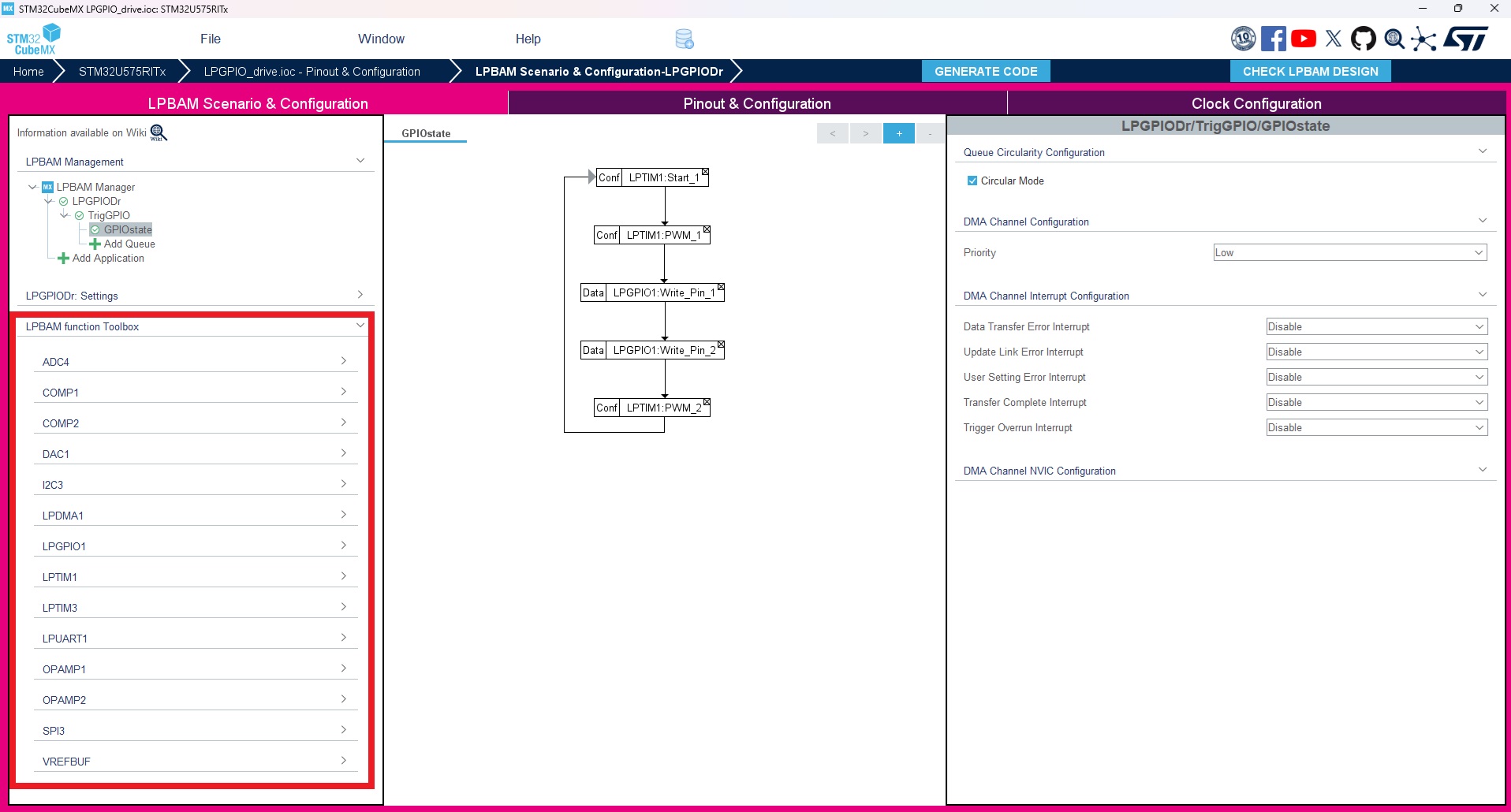 Solved: STM32U5 LPDMA: Standard Request versus Linked-List... - STMicroelectronics Community
