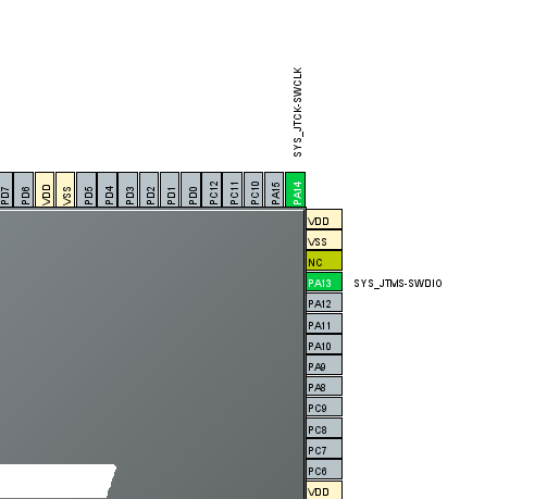 Pinout to read stm32F103zet6 using ST-LINK - STMicroelectronics Community