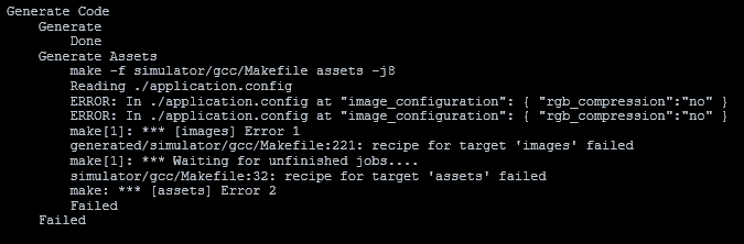 Code generation fails with "rgb_compression" error... - STMicroelectronics Community