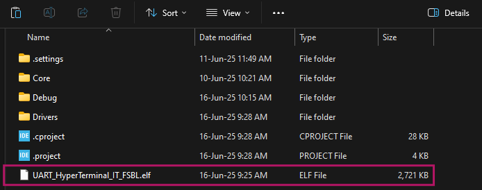 How To Debug An External Elf In Stm32cubeide Stmicroelectronics Community