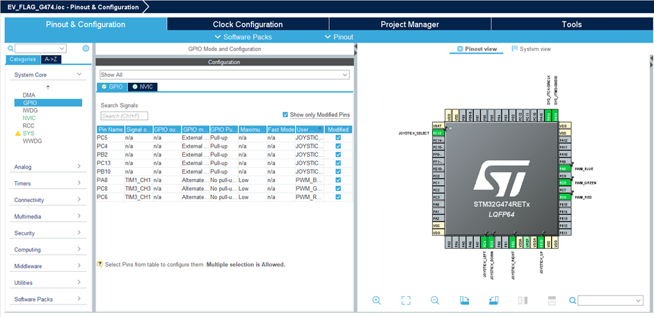How does the ThreadX event flag work on STM32? - STMicroelectronics Community