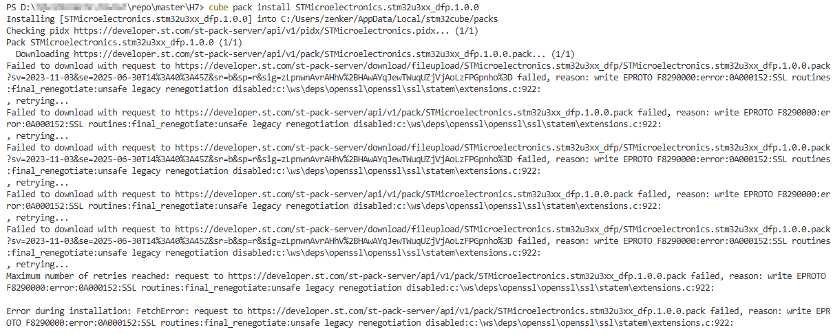 Solved: Debugging under VS Code failed - STMicroelectronics Community