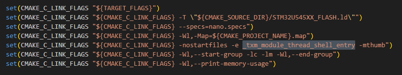 Solved Threadx Modules With Cmake Stmicroelectronics Community