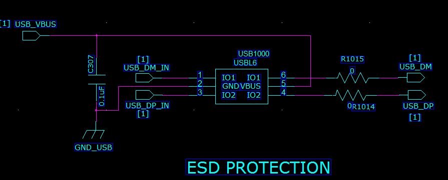 USB EMI Filter - USBUF01W6 - STMicroelectronics Community