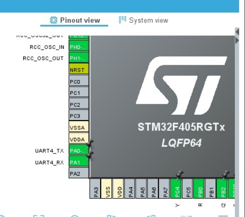 Problems configuring a UART - STMicroelectronics Community