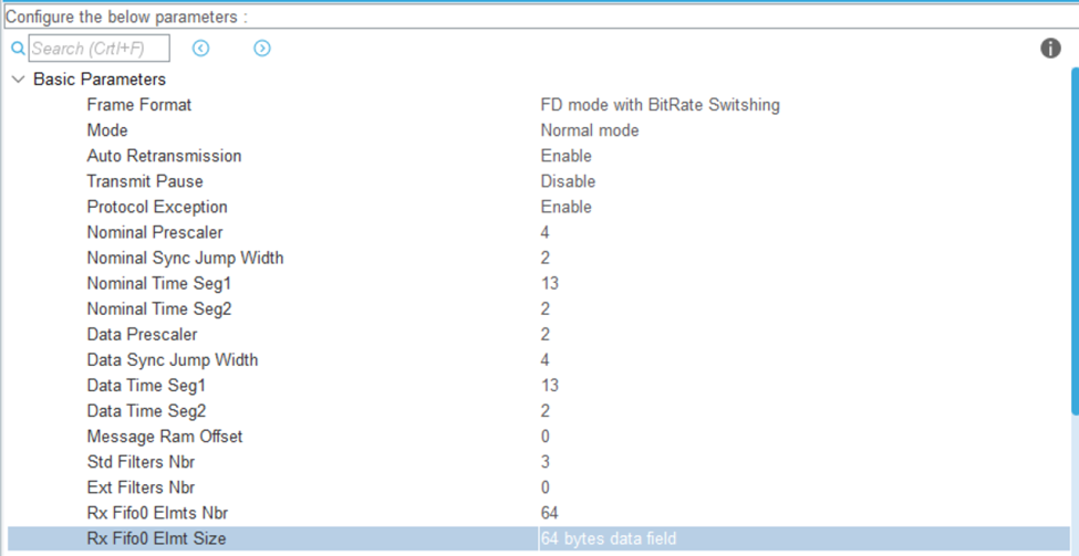 FDCAN communication issue with STM32H743ZI Nucleo ... - STMicroelectronics Community
