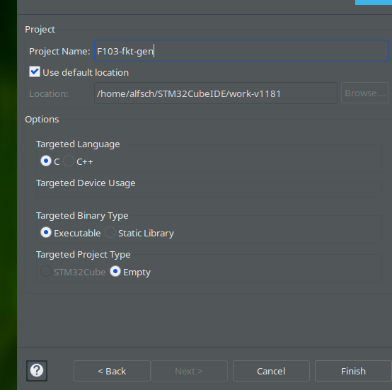 Solved: STM32 CUBE IDE not getting the relevant options to... - STMicroelectronics Community