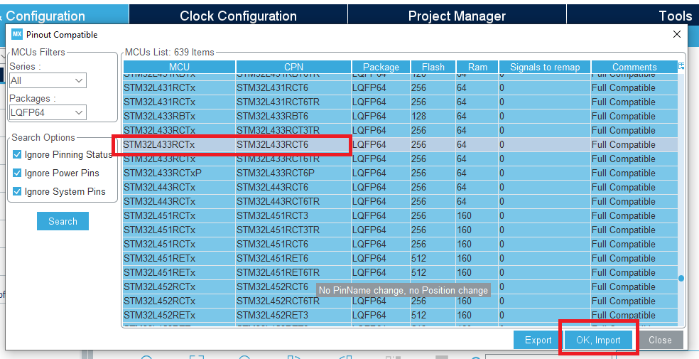 How To Retartget Mcu In Stm32cubeide From Stm32l4