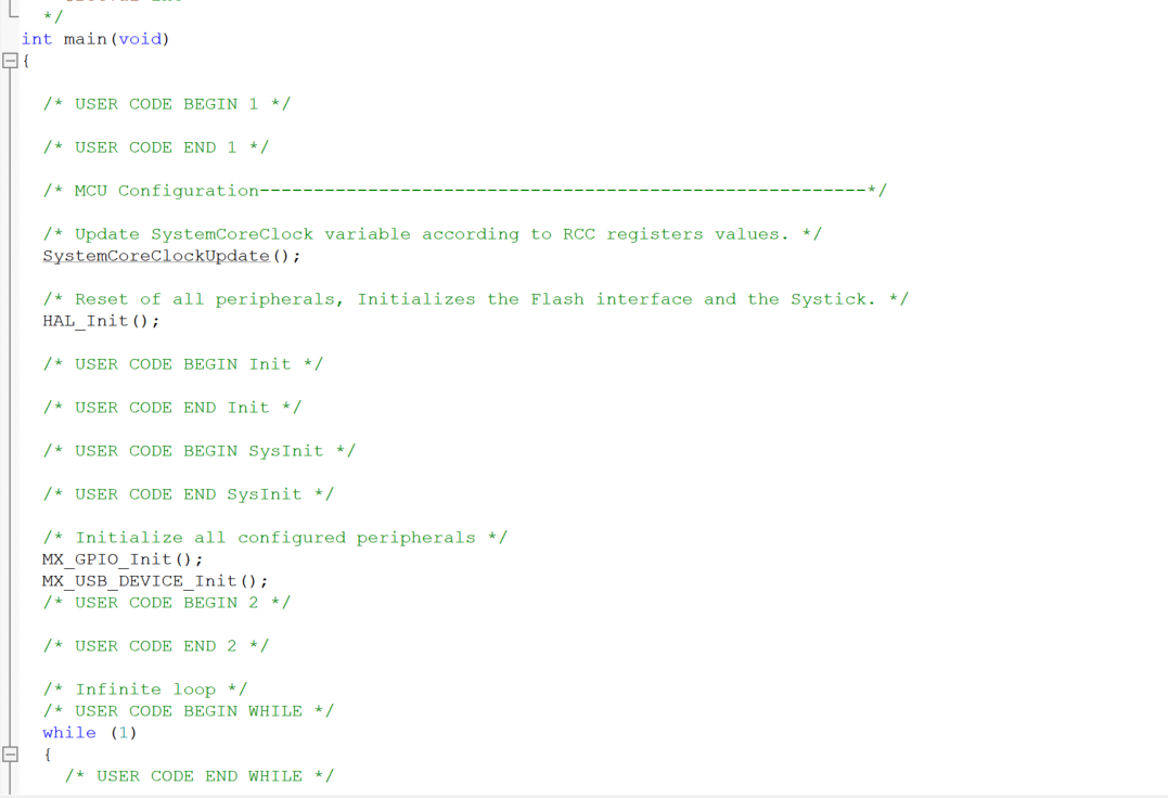 SystemClock_Config code is missing generated from ... - STMicroelectronics Community