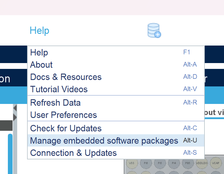 Failed In Update The Firmware Package For Stm32h5 Stmicroelectronics Community