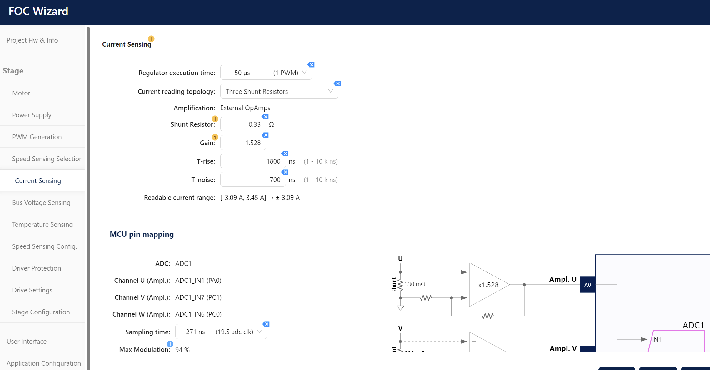 "Speed Feedback" fault in sensorless FOC mode on S... - STMicroelectronics Community