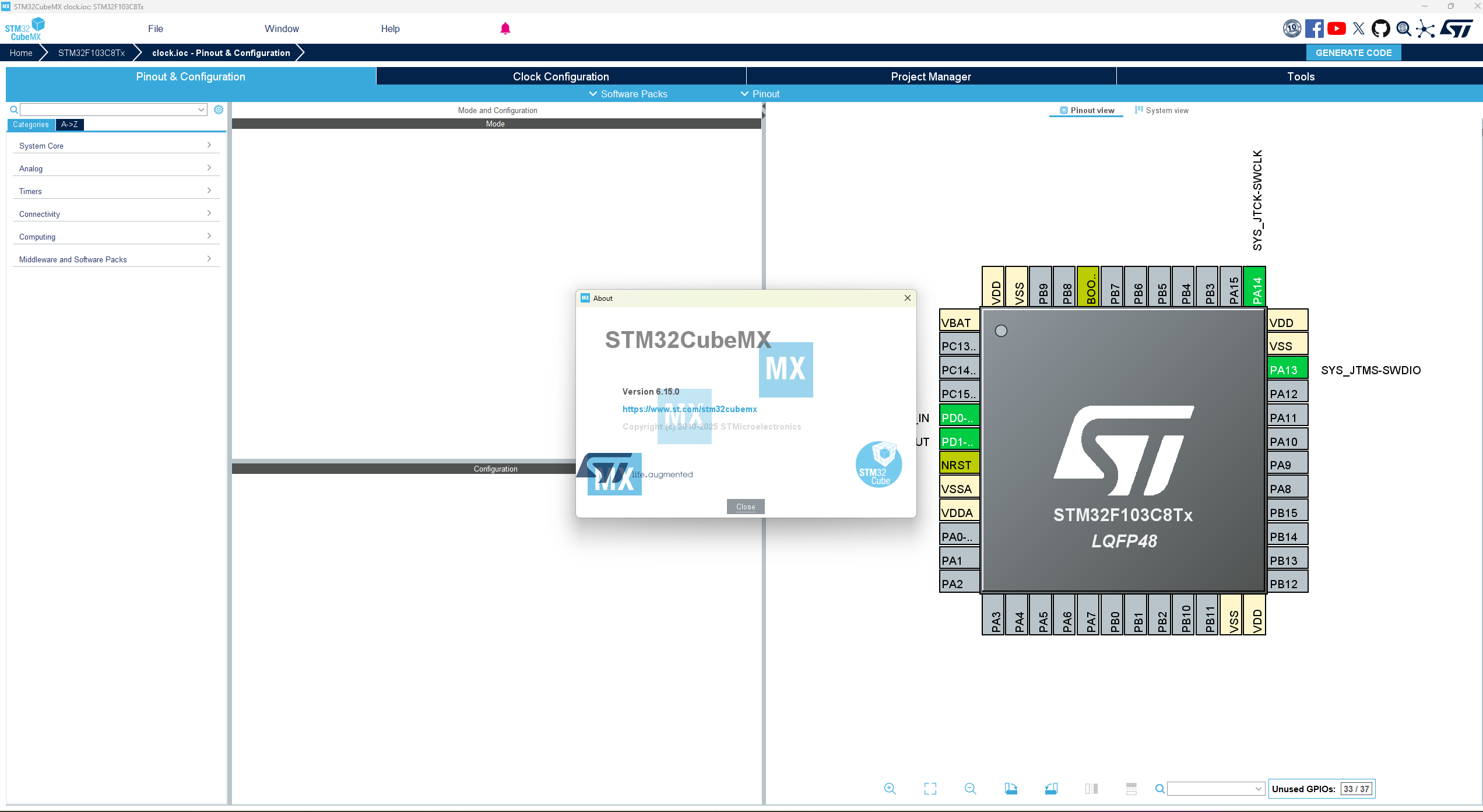 Solved Error With Cmake In New Version 6150 Stmicroelectronics