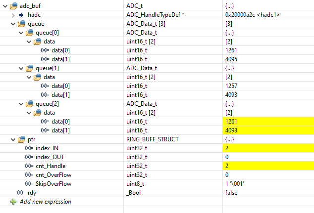 Solved: STM32H5 ADC DMA HAL_ADC_ConvCpltCallback Called Ea... - STMicroelectronics Community