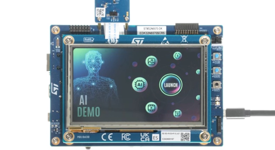 Solved: STM32N6 Edge AI and graphics demo - STMicroelectronics Community