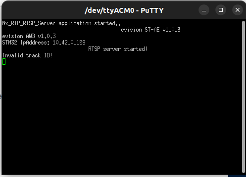 Solved: VENC_RTSP_SERVER code getting stuck - STMicroelectronics Community