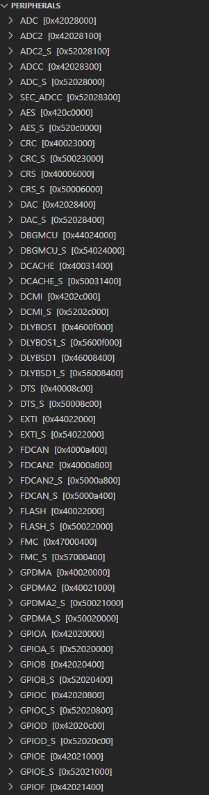 How to monitor SCB registers with VS code during d... - Page 2 - STMicroelectronics Community