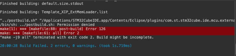 Solved: NUCLEO-H7S3L8 failed to execute MI command - STMicroelectronics Community