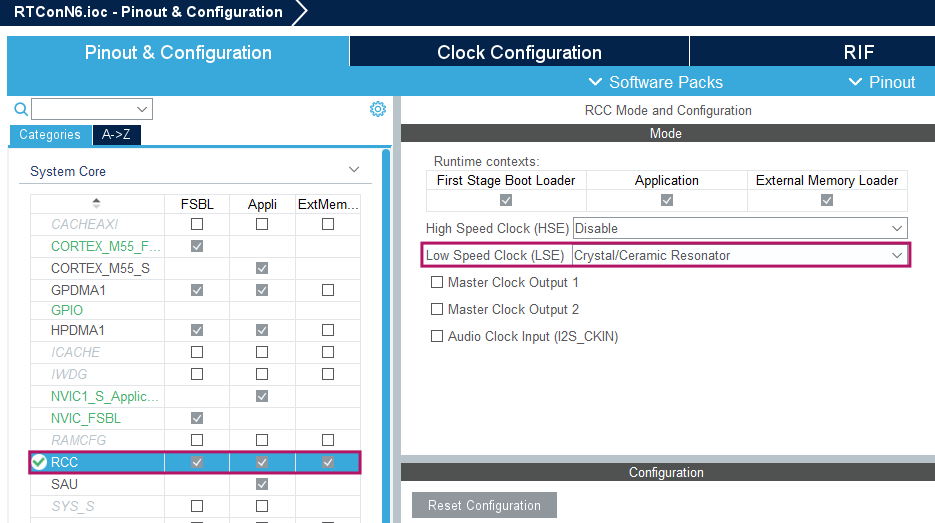 How To Add Rtc On The Stm32n6 Stmicroelectronics Community