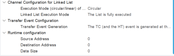 Destination buffer not being updated- DMA standard... - STMicroelectronics Community