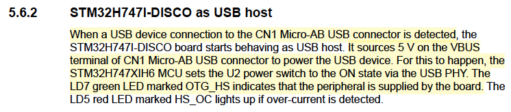 Error Using Usb Hs In Stm32h747i Disco Board Stmicroelectronics Community
