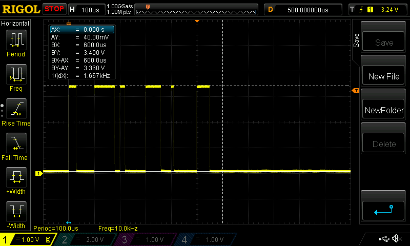 Solved: Timer PWM with DMA stops too early on STM32G431 - STMicroelectronics Community