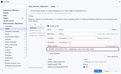Solved: CMake Project Generated by STM32CubeMX 6.15: build... - STMicroelectronics Community