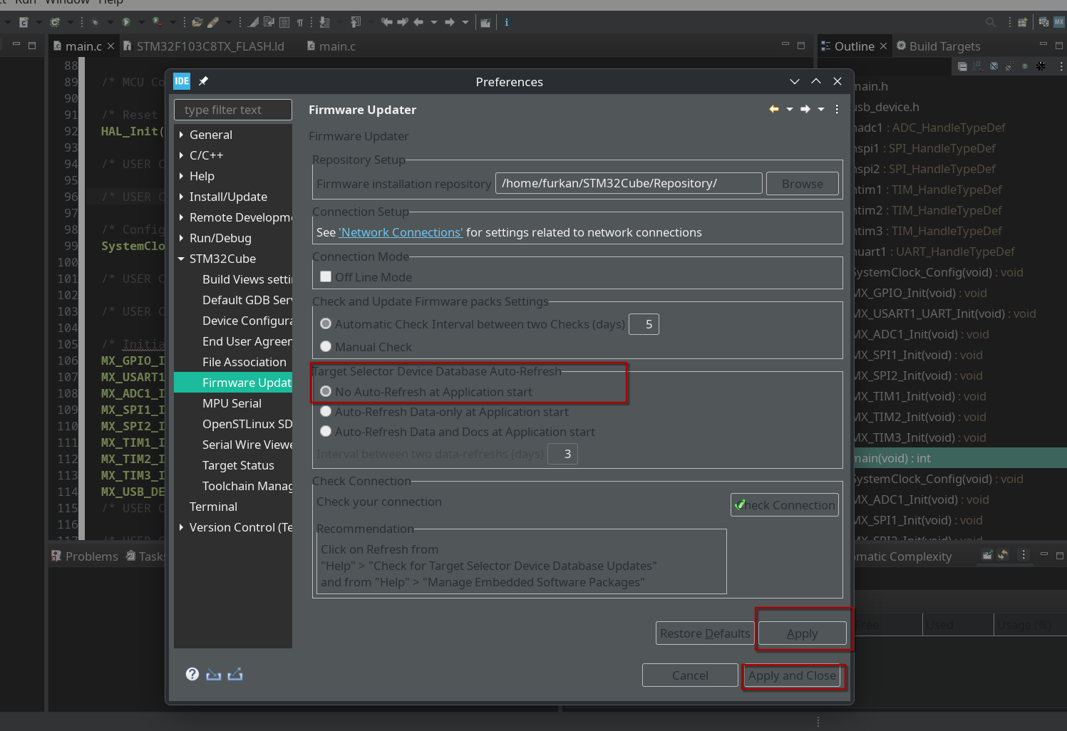 Solved Resolved Stm32cubeide Project Creation Issue Page 4 Stmicroelectronics Community
