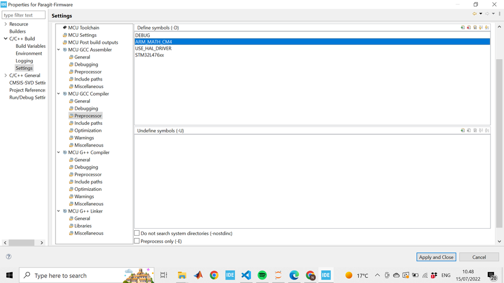 Adding External Gcc Libraries To Stm32cube Project Stmicroelectronics Community