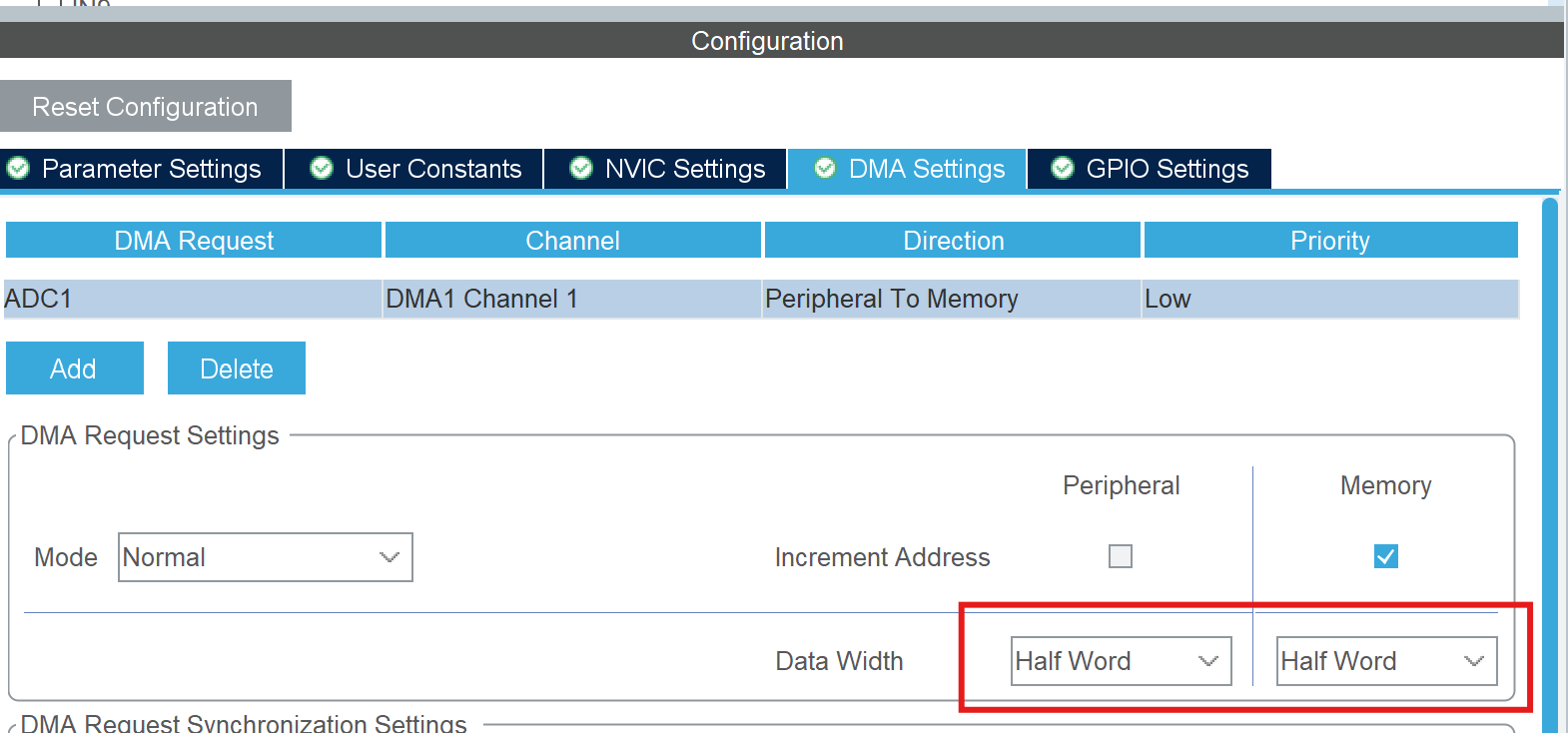 Solved: STM32G070CBTx Multichannel ADC & DMA Config Help! - STMicroelectronics Community