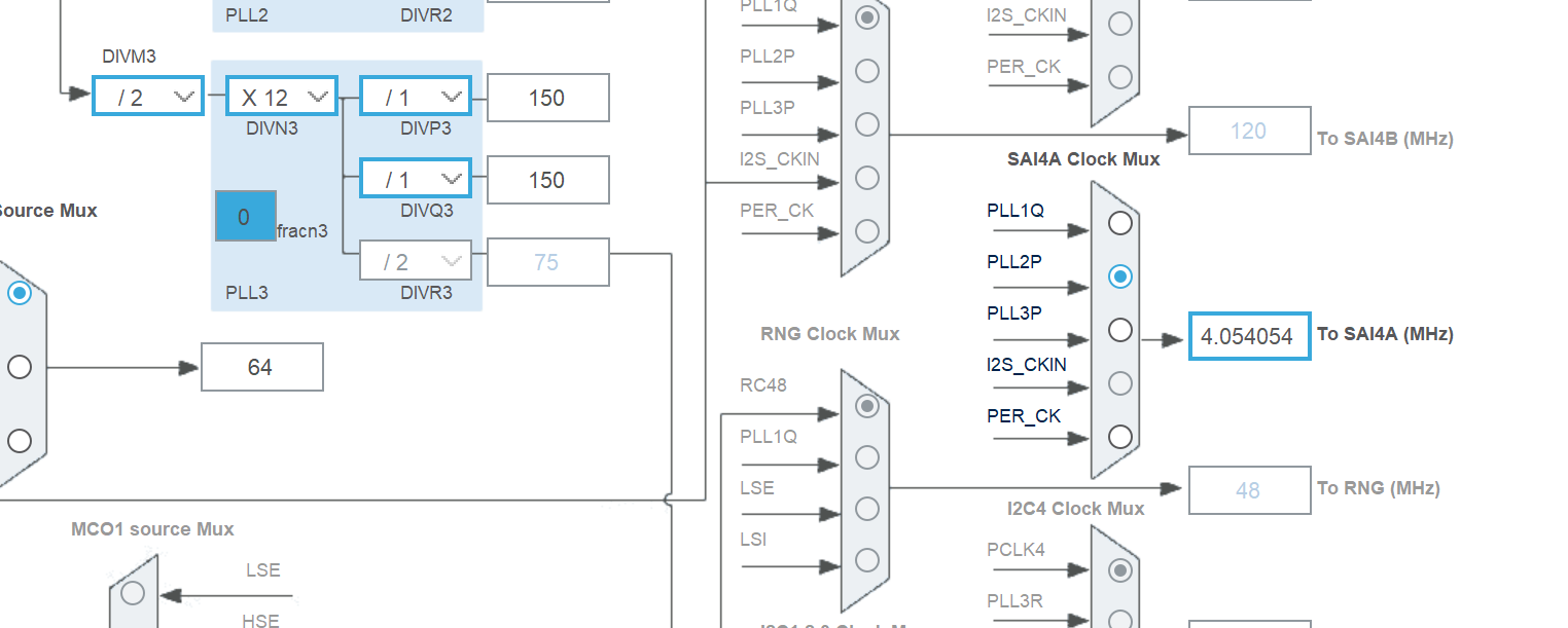 SAI4 Receiving, DMA Busy, No Buffer Update? (STM32... - STMicroelectronics Community
