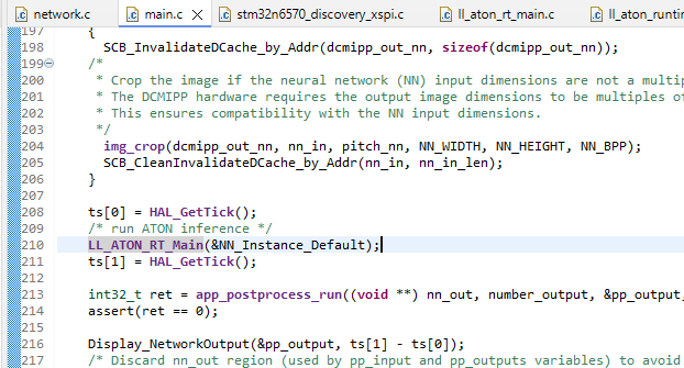 Crash Debugging on STM32N6-DK: ATON_ENABLE(EPOCHCT ...