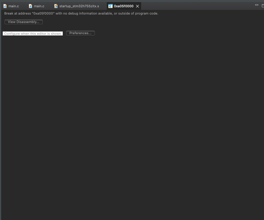 Dual Core Debug On Stm32h755 Stmicroelectronics Community