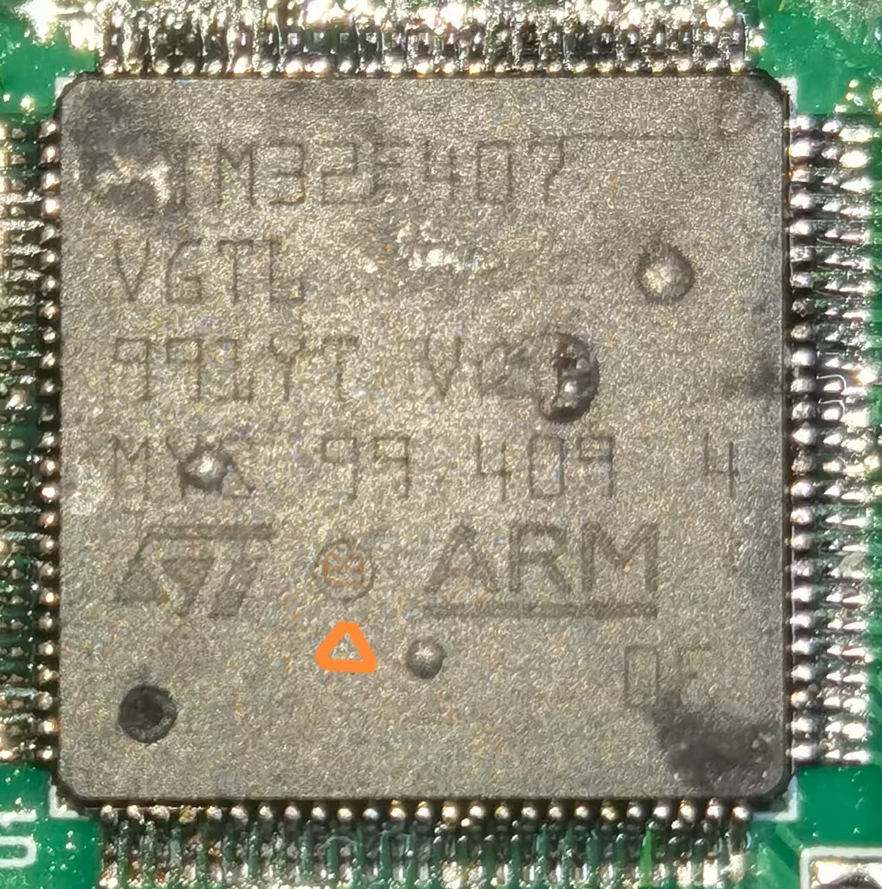 Could not verify ST device on STM32F407VGT6 - STMicroelectronics Community