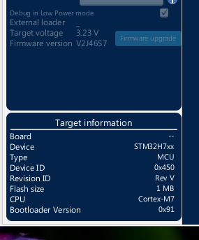 Could not verify ST device on STM32F407VGT6 - STMicroelectronics Community