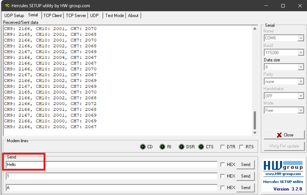 Error Reading Uart Buffer In Live Expression Stmicroelectronics Community