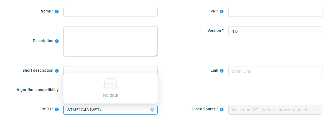 Solved: Motor Control Workbench MCU selection - STMicroelectronics Community