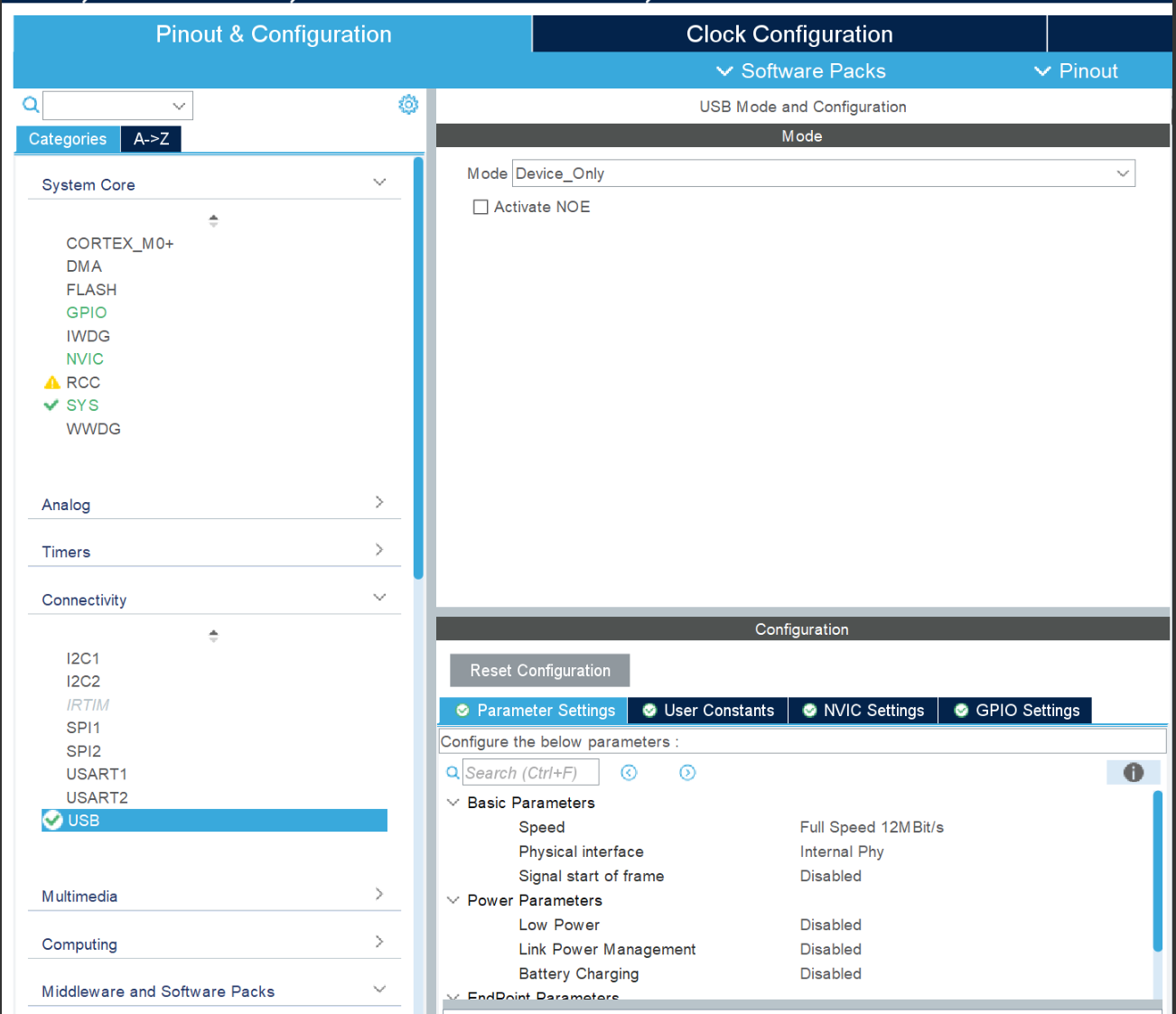 Solved: stm32c071kbt6 not detected as a USB device - STMicroelectronics Community