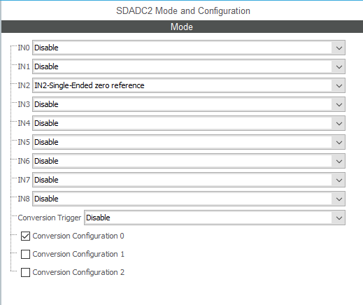 how to use SDADC in stm32F373vct6 evaluation boar ...